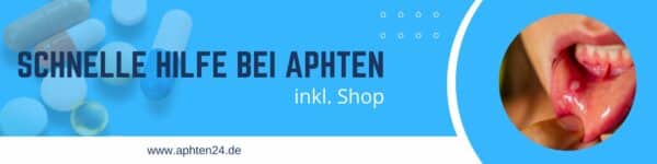 Aphten - Symptome, Ursachen und Behandlungsmethoden
